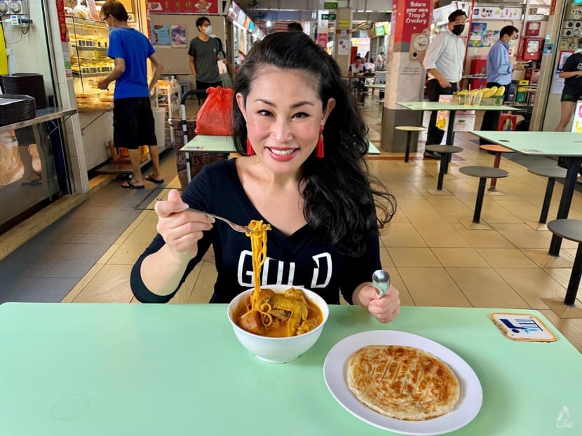 Chicken curry at Old Airport Road with that home-cooked taste, just ...