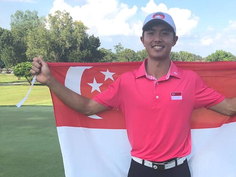 SEA Games: Historic gold for Singapore golfer James Leow - TODAY