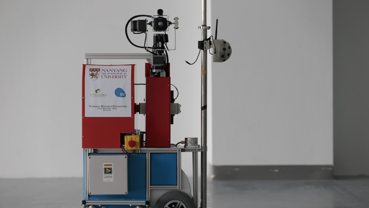 Robot invented by NTU scientists to help speed up building inspection ...