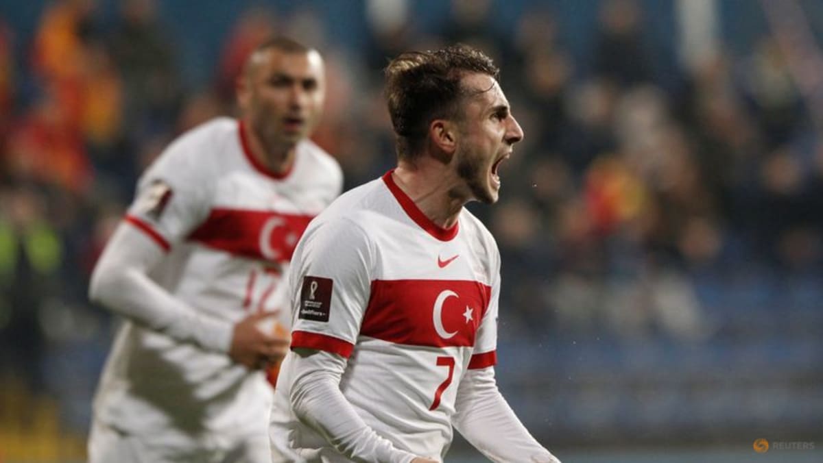 Turkey win in Montenegro to secure World Cup playoff spot - CNA