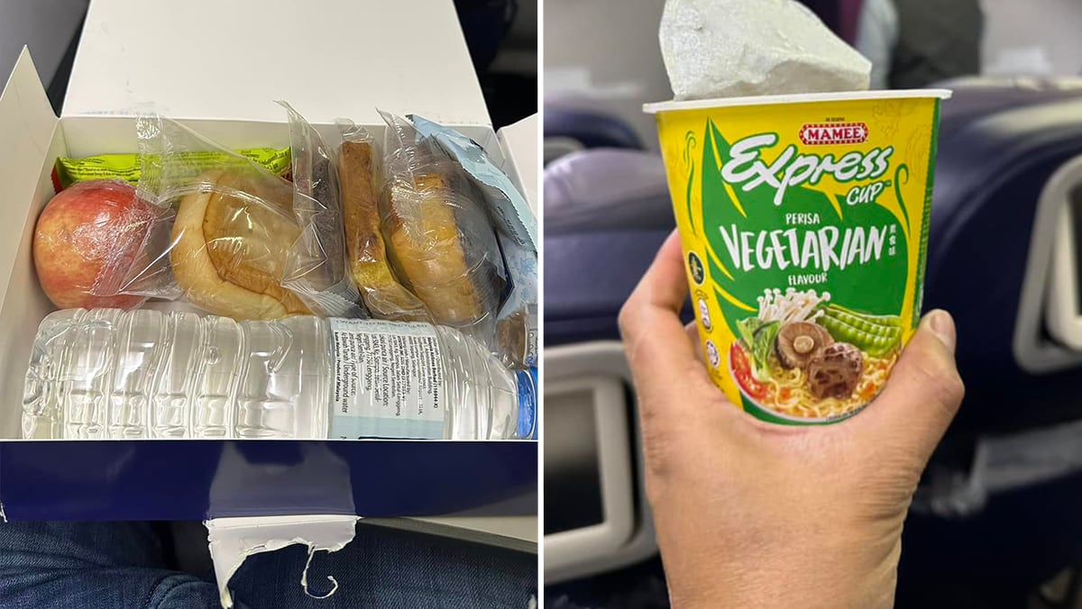 Malaysia Airlines faces backlash over packaged food for inflight meals ...