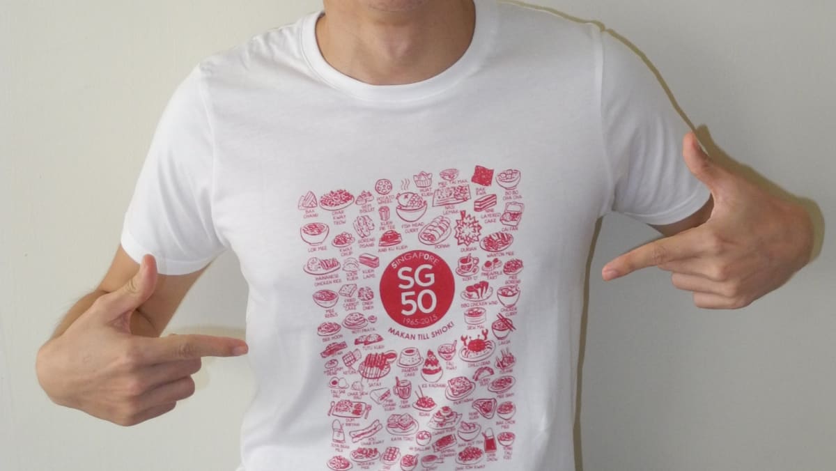 Winner of SG50 Design-A-Tee competition announced - TODAY