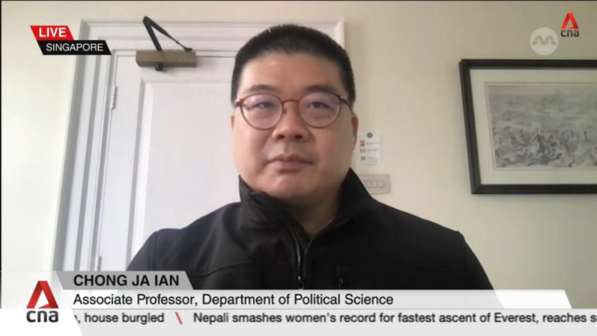 Associate Professor Chong Ja Ian on China's military drills around ...