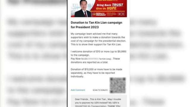 有人冒充陈钦亮募款 竞选团队已经报警 - 8world