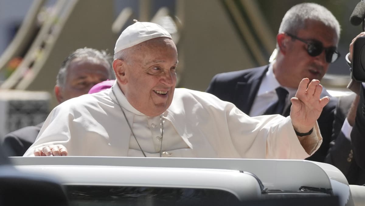 Pope Francis to deliver state address in Singapore - CNA