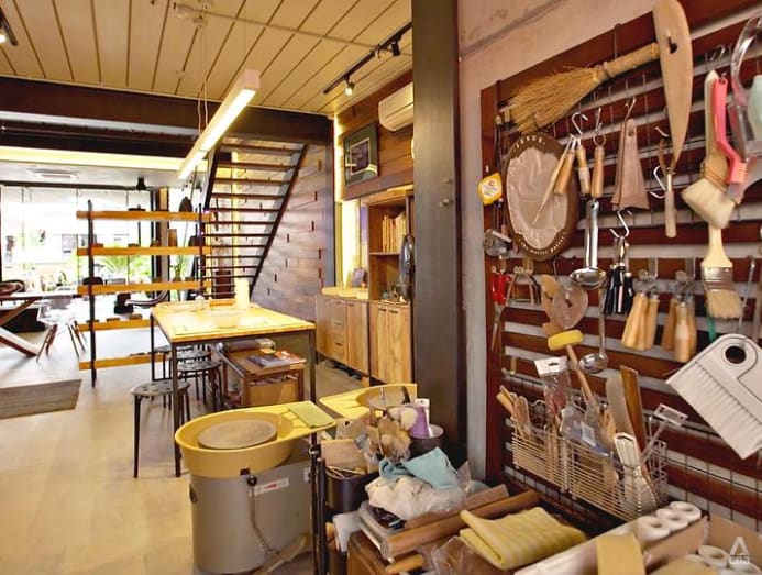 Like an art gallery: A Singapore home that even has its own pottery ...