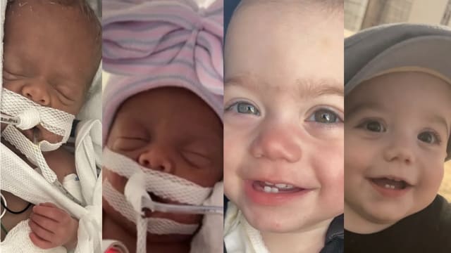 美国少妇很想当妈 没料到一年内生两对双胞胎 - 8world