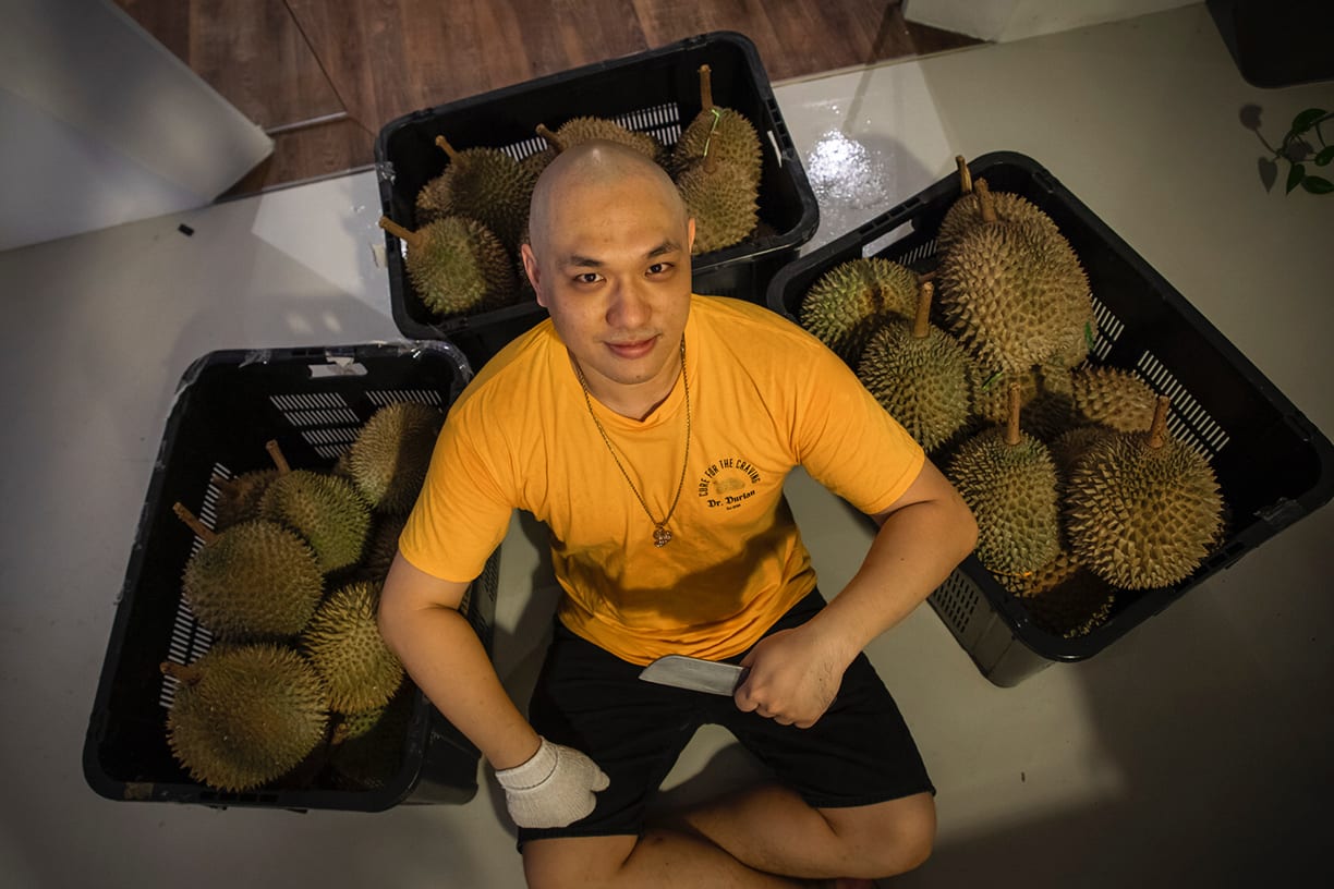 Gold leaf and same-day delivery: Young durian sellers try to make their ...