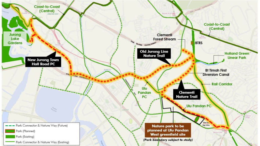 Two new trails at Clementi Nature Corridor to be progressively ready ...