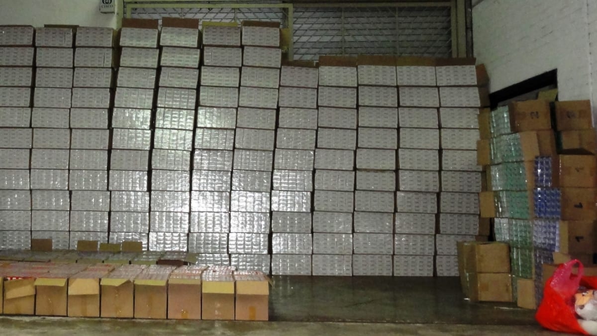 S$1.4m worth of contraband cigarettes seized - TODAY