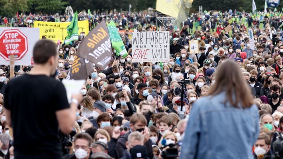In ageing Germany, the young get desperate over climate - CNA