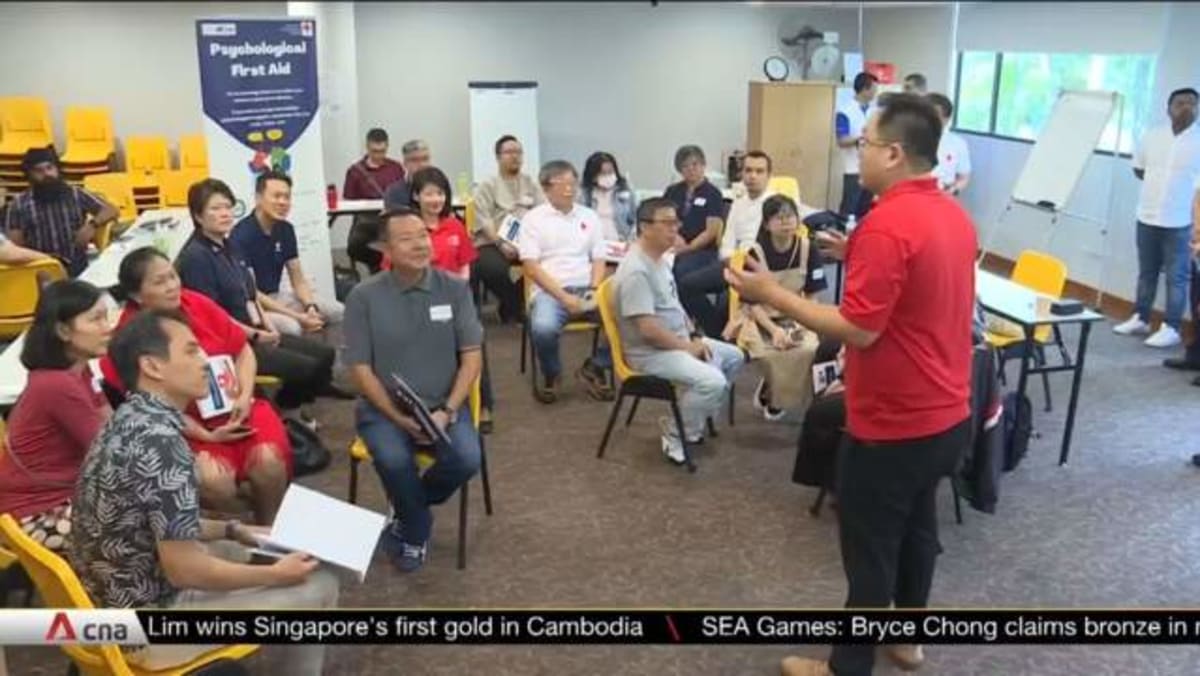 Singapore launches psychological first aid training programme | Video - CNA