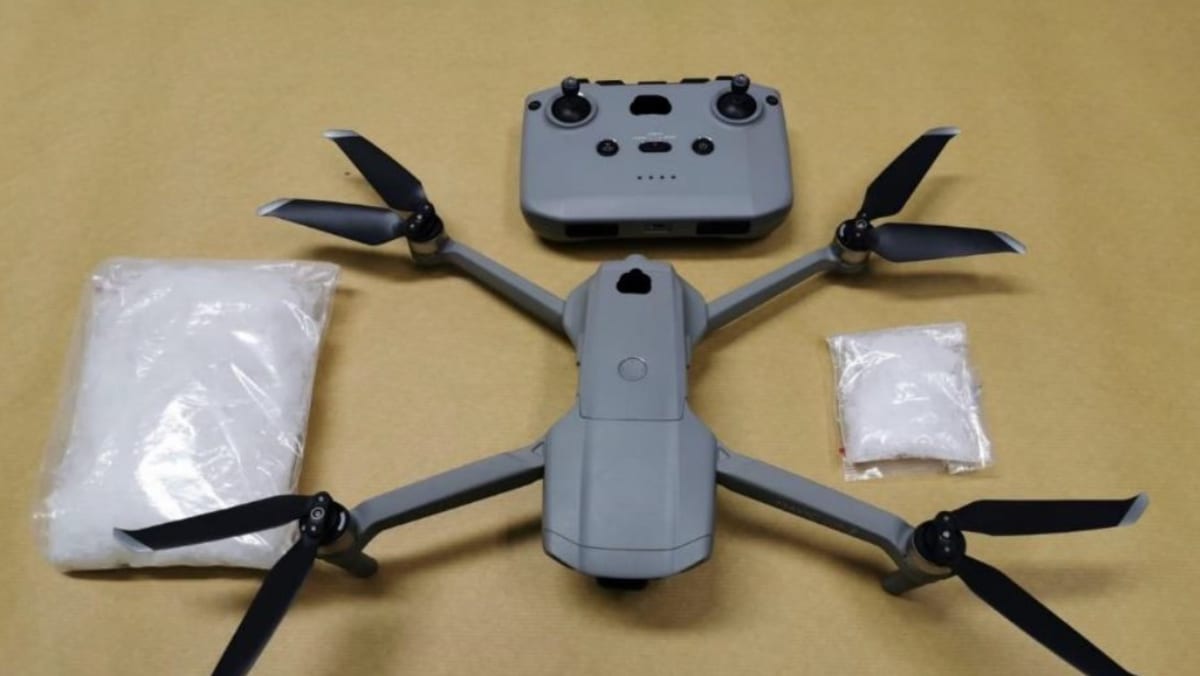 4 Arrested For Suspected Drug Trafficking Using Drone That Flew Between