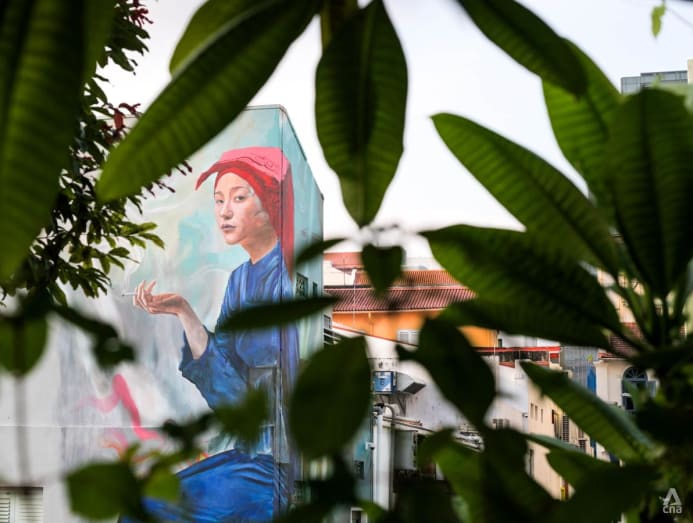 Samsui woman mural: Artist Sean Dunston on life before, during and ...