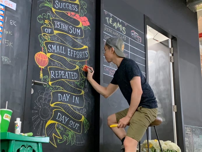 Creative Capital: The IT executive who is a sought-after chalk ...