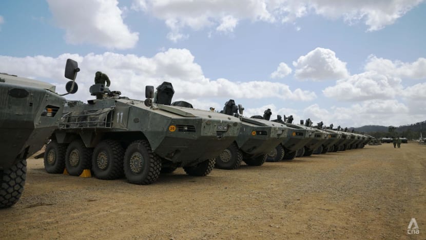 How the Singapore Armed Forces shipped over 400 military vehicles to ...