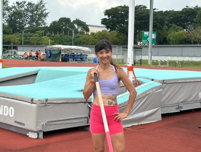 Rachel Yang, Singapore pole vaulter and national record holder, to ...