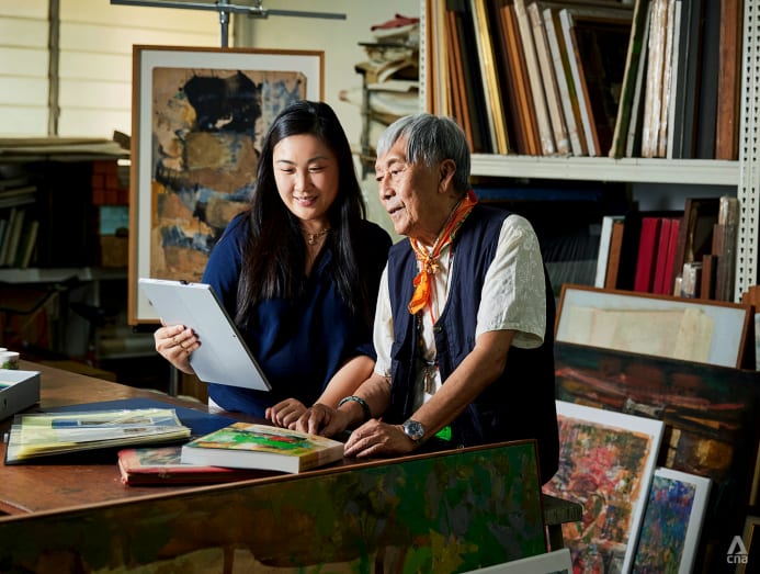 With NFTs and AR, a pioneer Singaporean artist’s daughter is helping ...