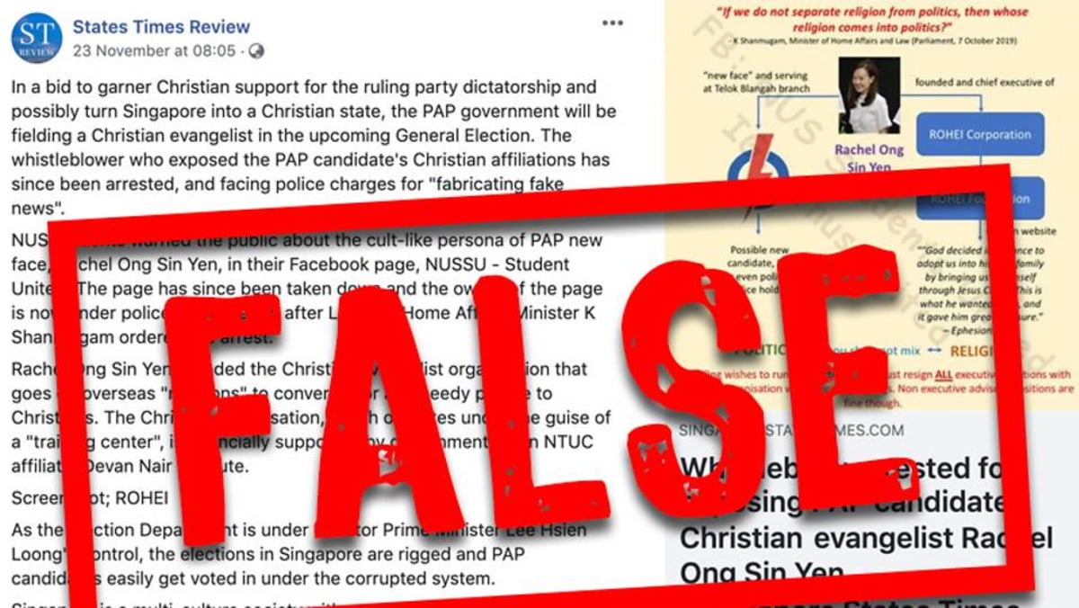 Facebook instructed by POFMA Office to publish correction notice on ...