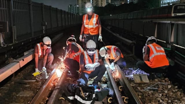 晴朗天气帮大忙 SMRT：供电轨修复料今天可完成 - 8world