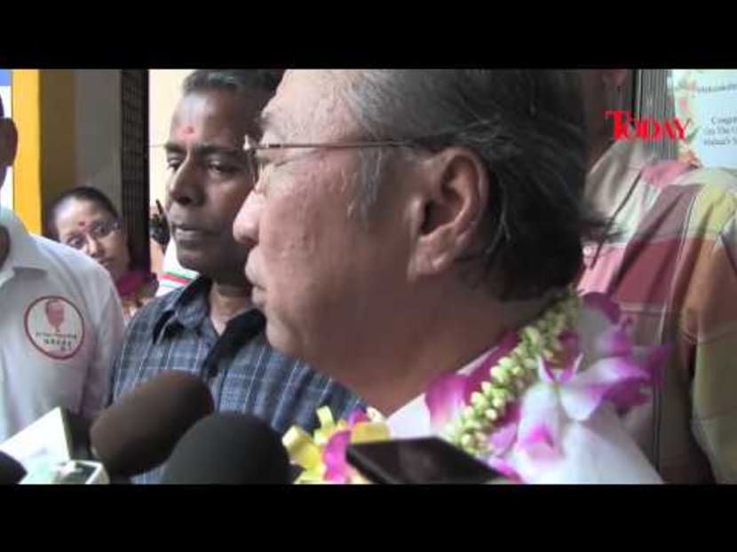 Dr Tan Cheng Bock - Doorstop Interview - Aug 21 2011 - TODAY