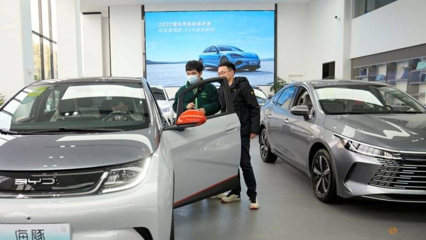 China's BYD bets on self-developed chassis suspension system - CNA