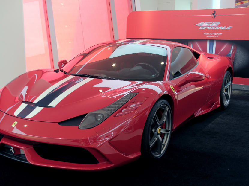 The Ferrari 458 Speciale debuts in Singapore - TODAY