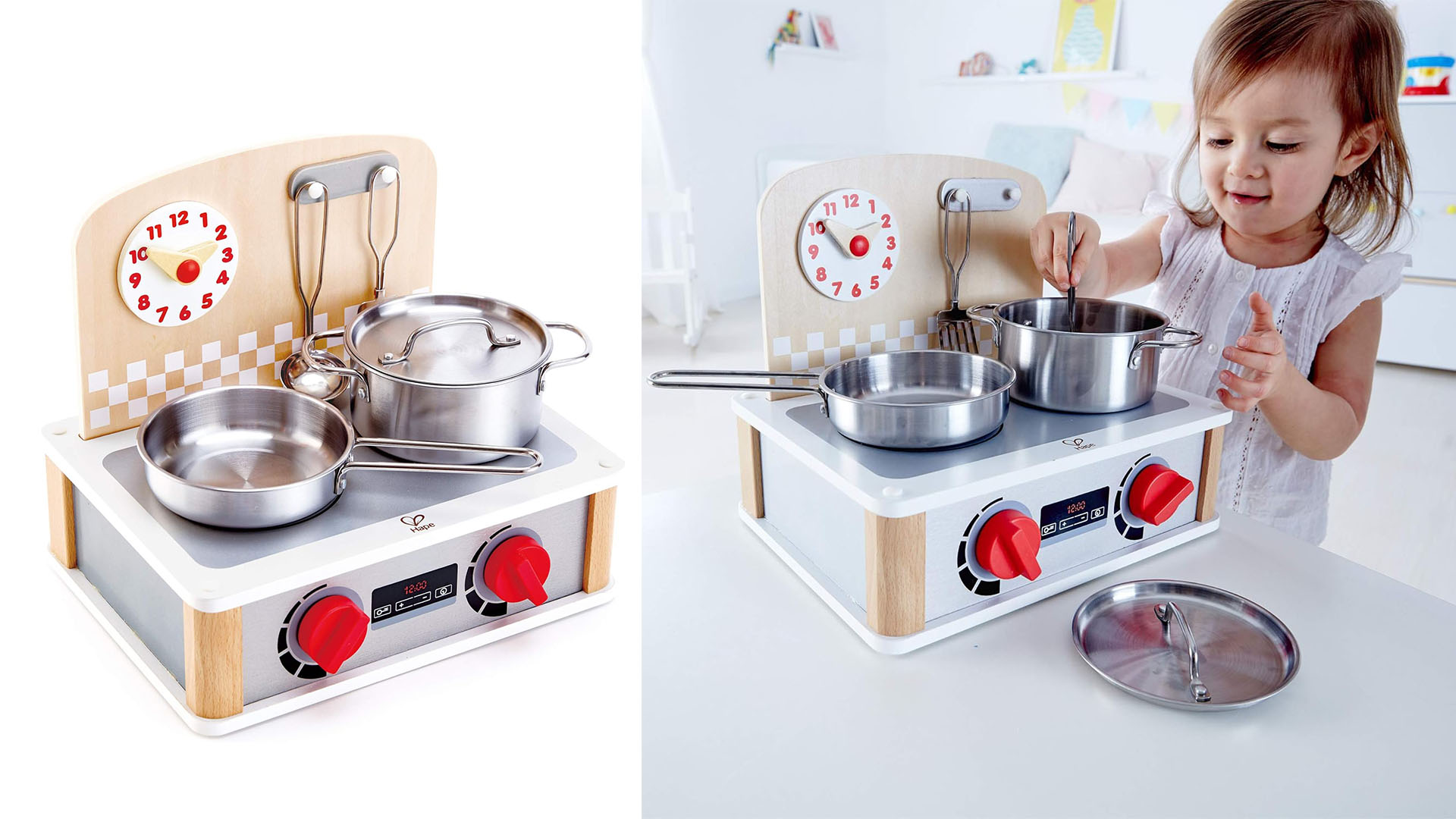 9 Modern Toy Kitchen & Food Playsets For Toddlers & Kids To Match Your ...
