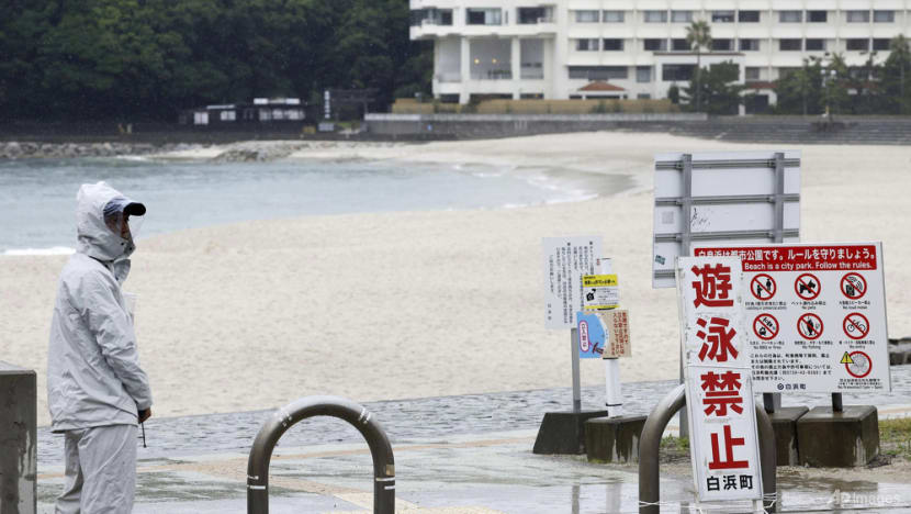Over 180,000 residents urged to seek shelter as tropical storm soaks ...