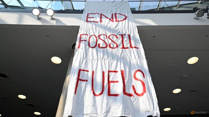 Global climate protests demand world leaders phase out fossil fuels - CNA