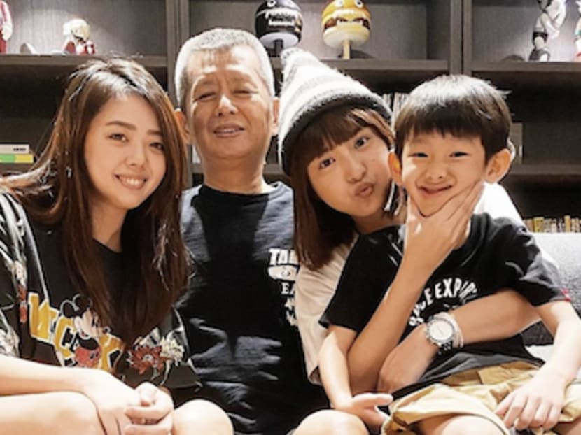 Alien Huang’s Family Recreates Last Photo Together For Dad's 60th ...