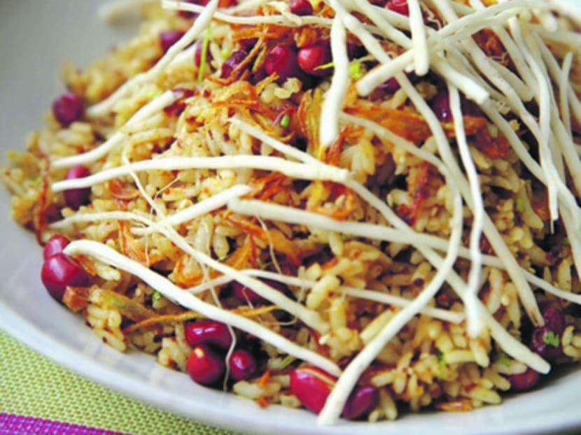 A recipe for Burmese Rice Salad (Htamin Thoke) - TODAY