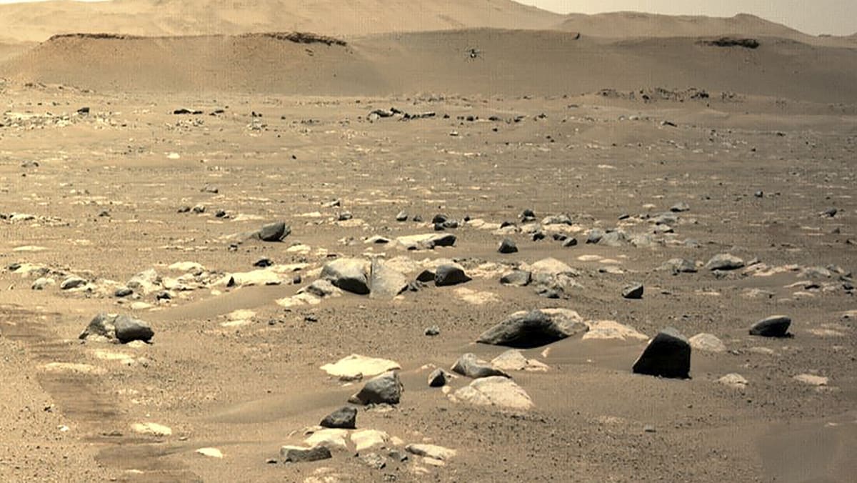 Nasa's Mars helicopter's third flight goes farther, faster than before ...