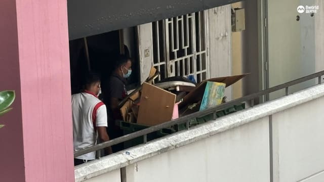 蔡厝港湾致命火患 死者为79岁老妇 - 8world