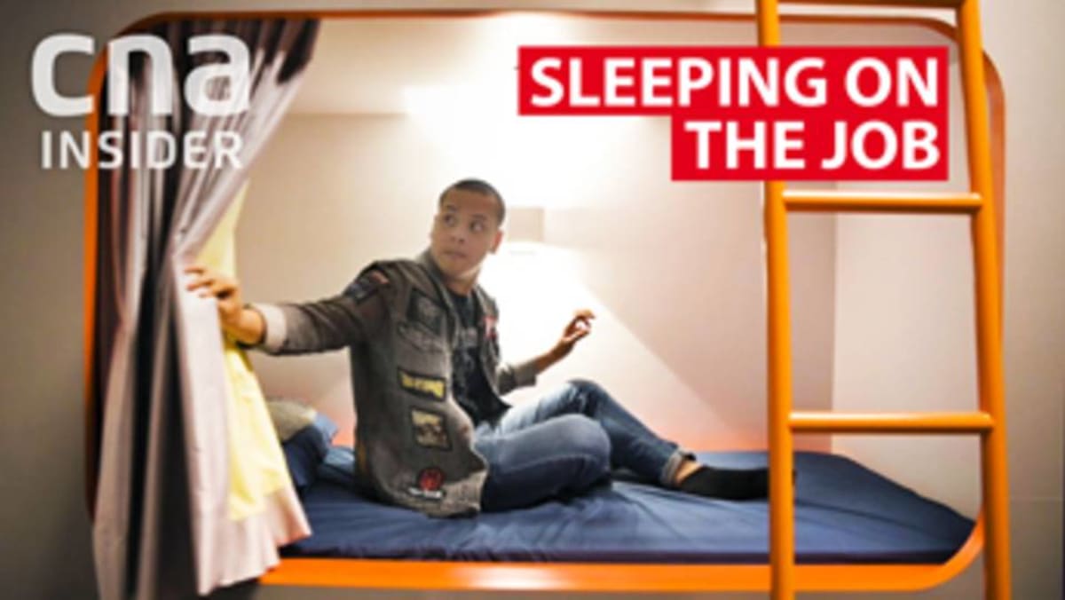 Sleeping on the job - CNA