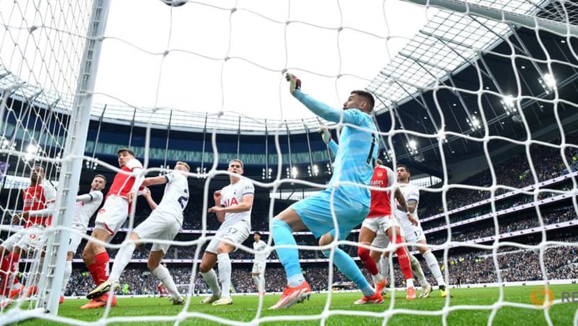 Arsenal hang on to beat Spurs, stretch lead at top - CNA