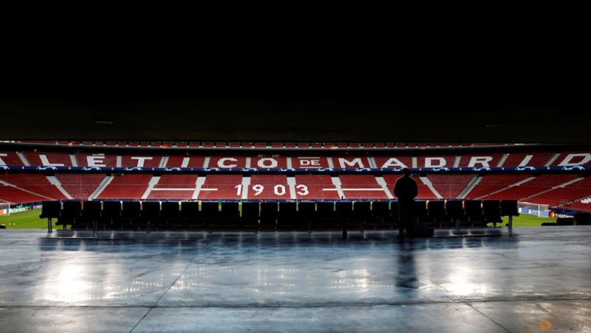 UEFA orders partial closure of Atletico stadium for Man City clash - CNA