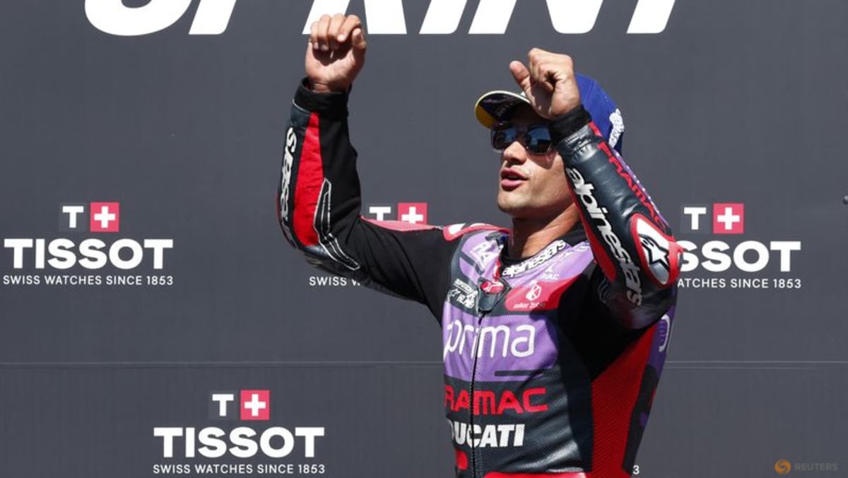 Martin wins French GP sprint ahead of Marquez - CNA