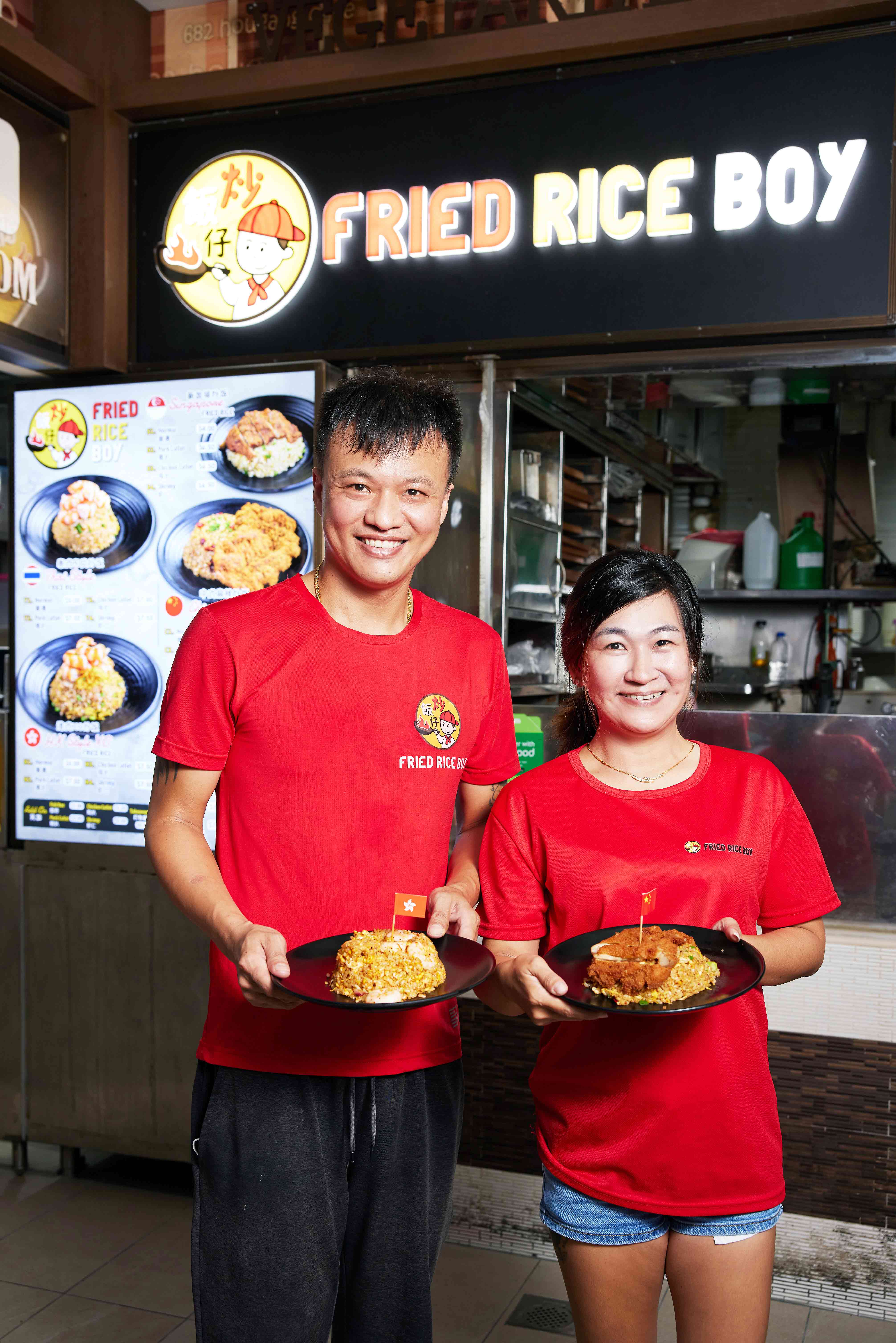 1-Hour Queue At ‘International’ Fried Rice Hawker Stall, Chinese Mala ...