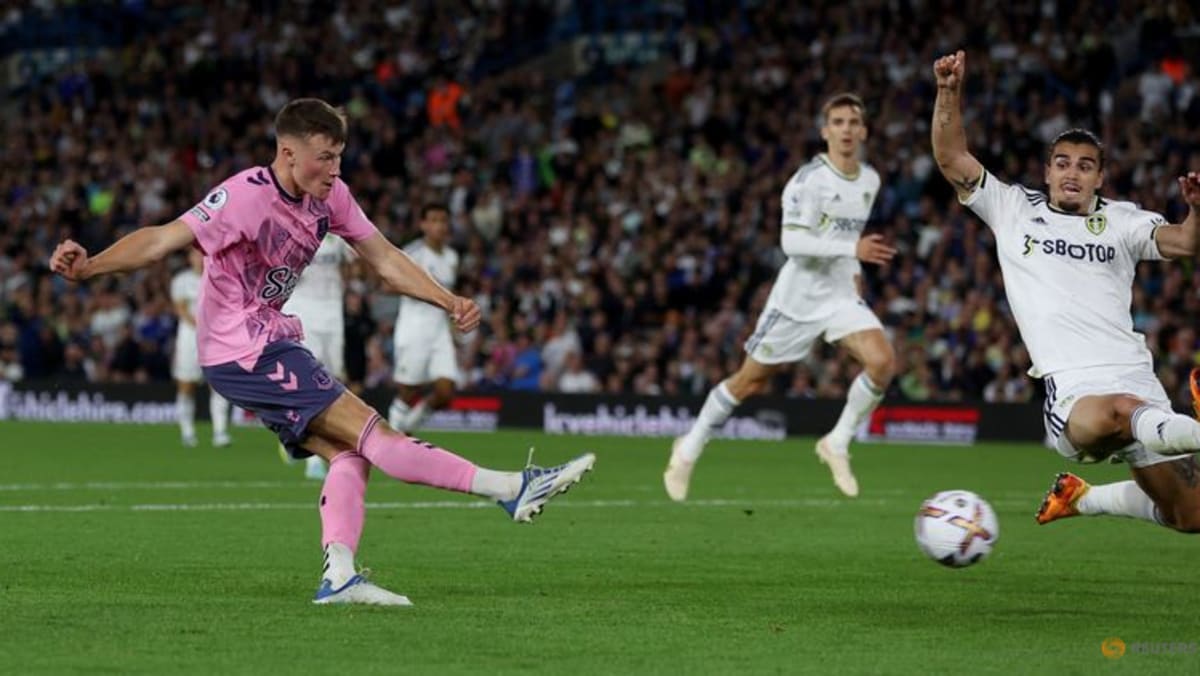 Leeds come from behind to grab 1-1 draw at home to Everton - CNA