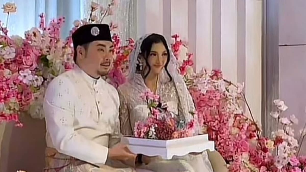 Pelakon SG Atikah Suhaime sah bergelar isteri ahli perniagaan Malaysia - BERITA Mediacorp