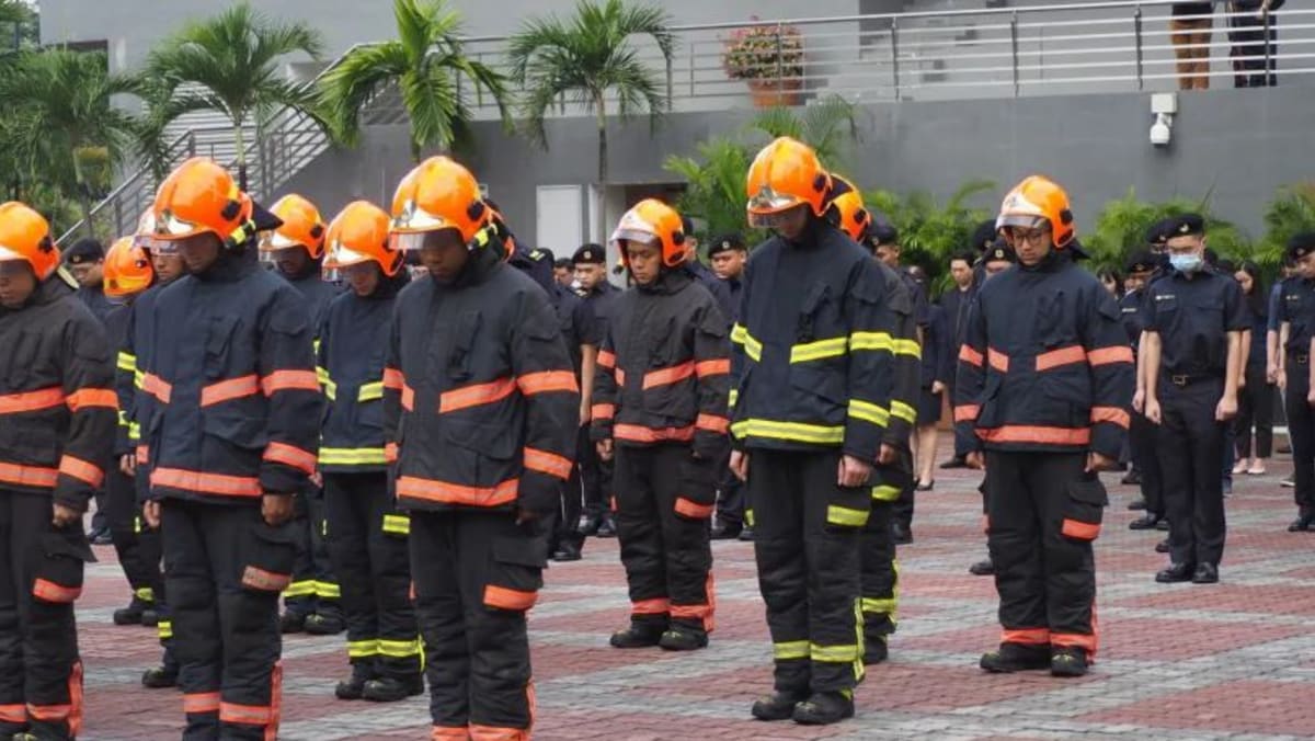 SCDF bertafakur bagi peringati CPL Edward Go; naikkan pangkat mendiang ...
