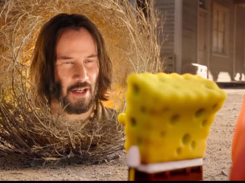 Trailer Watch: Jeepers! Is That Keanu Reeves' Head In The Spongebob ...