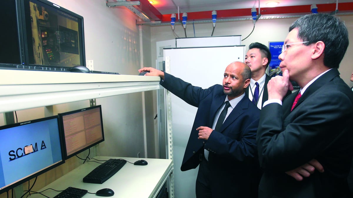 Firm upgrading MRT systems opens S$10m regional centre - TODAY