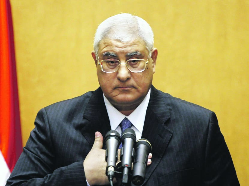 New Egypt leader sworn in; Morsi in custody - TODAY