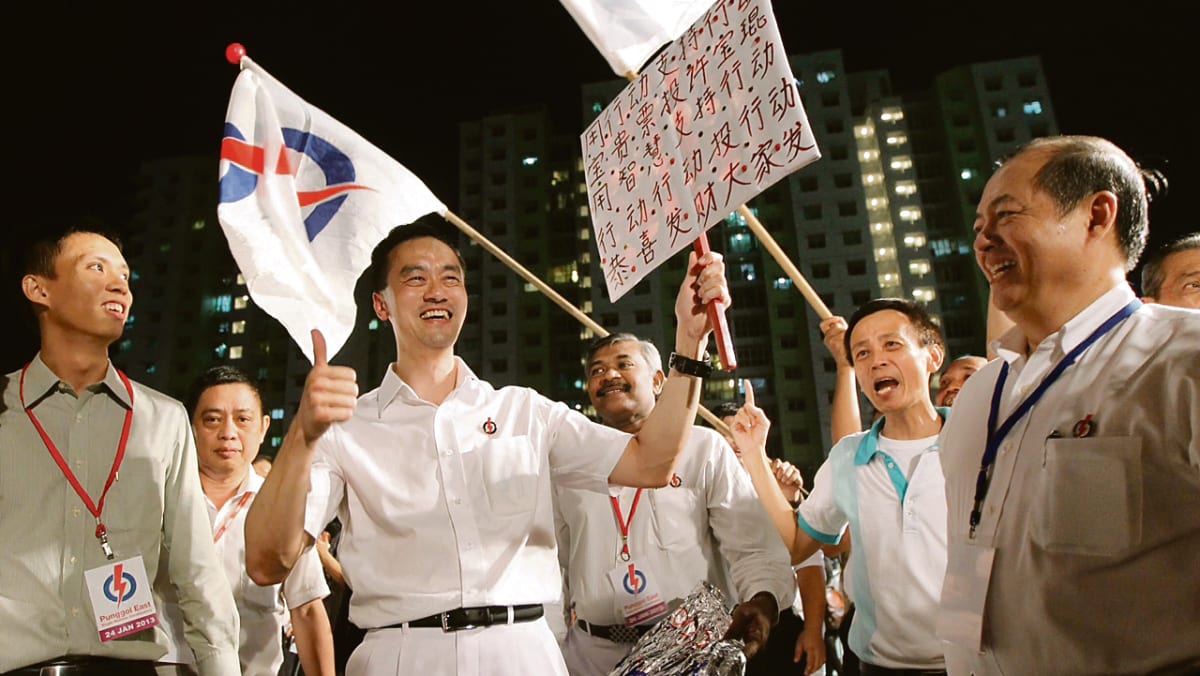 Dr Koh Poh Koon speaks at the PAP rally, Punggol East by-election, Jan ...