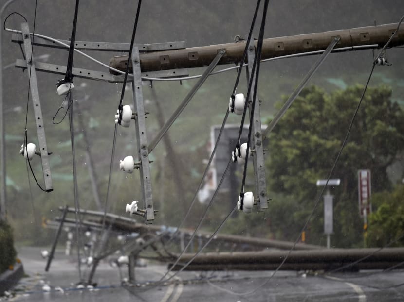 Gallery: Strongest typhoon in 21 years hits Taiwan - TODAY