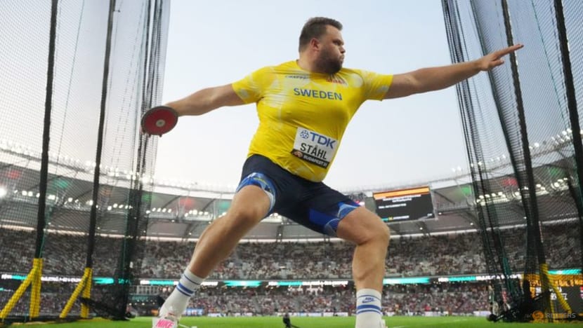 Sweden's Stahl takes discus gold with final throw - CNA