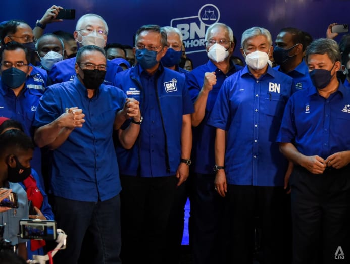 Barisan Nasional cruises to victory in Johor state election, hits two ...