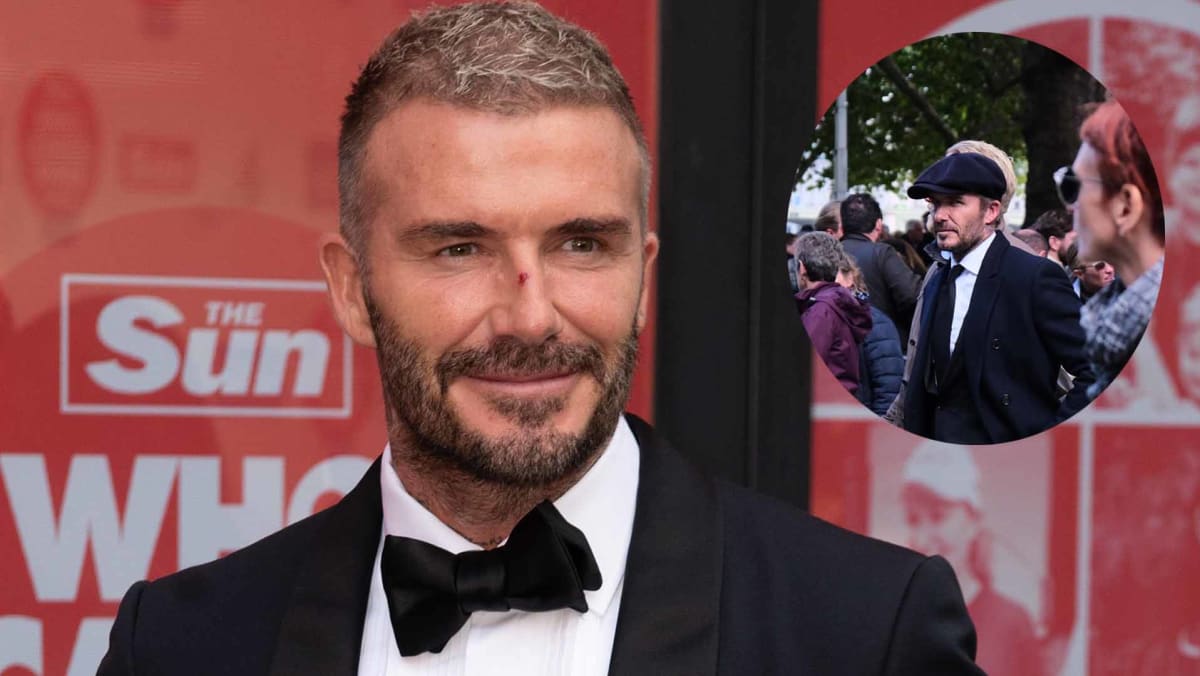 David Beckham Cries Over Queen Elizabeth II's Coffin, Waited Over 12 ...